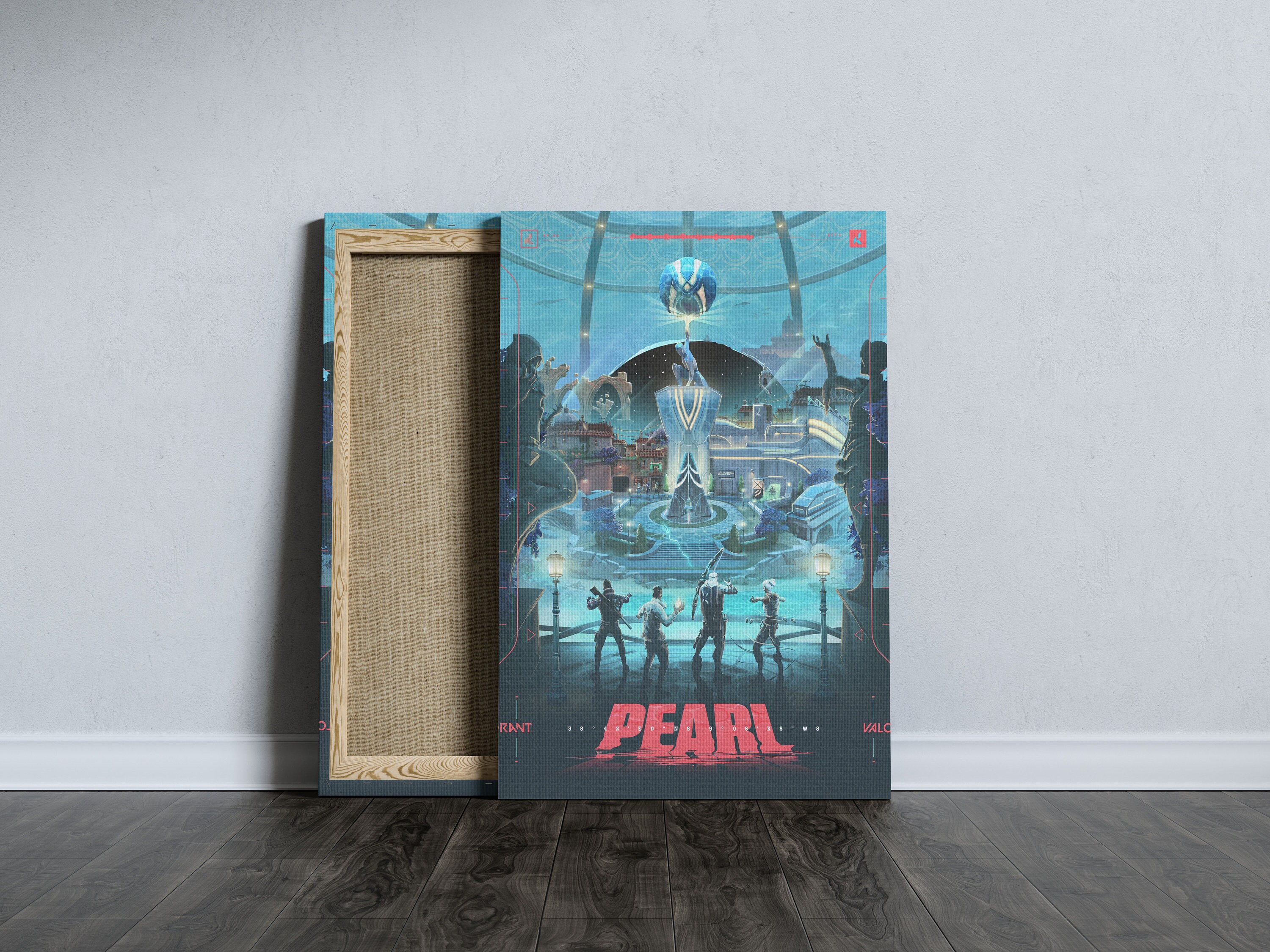 Pearl Valorant Pearl Valorant Map Valorant Poster Valorant Map - Etsy