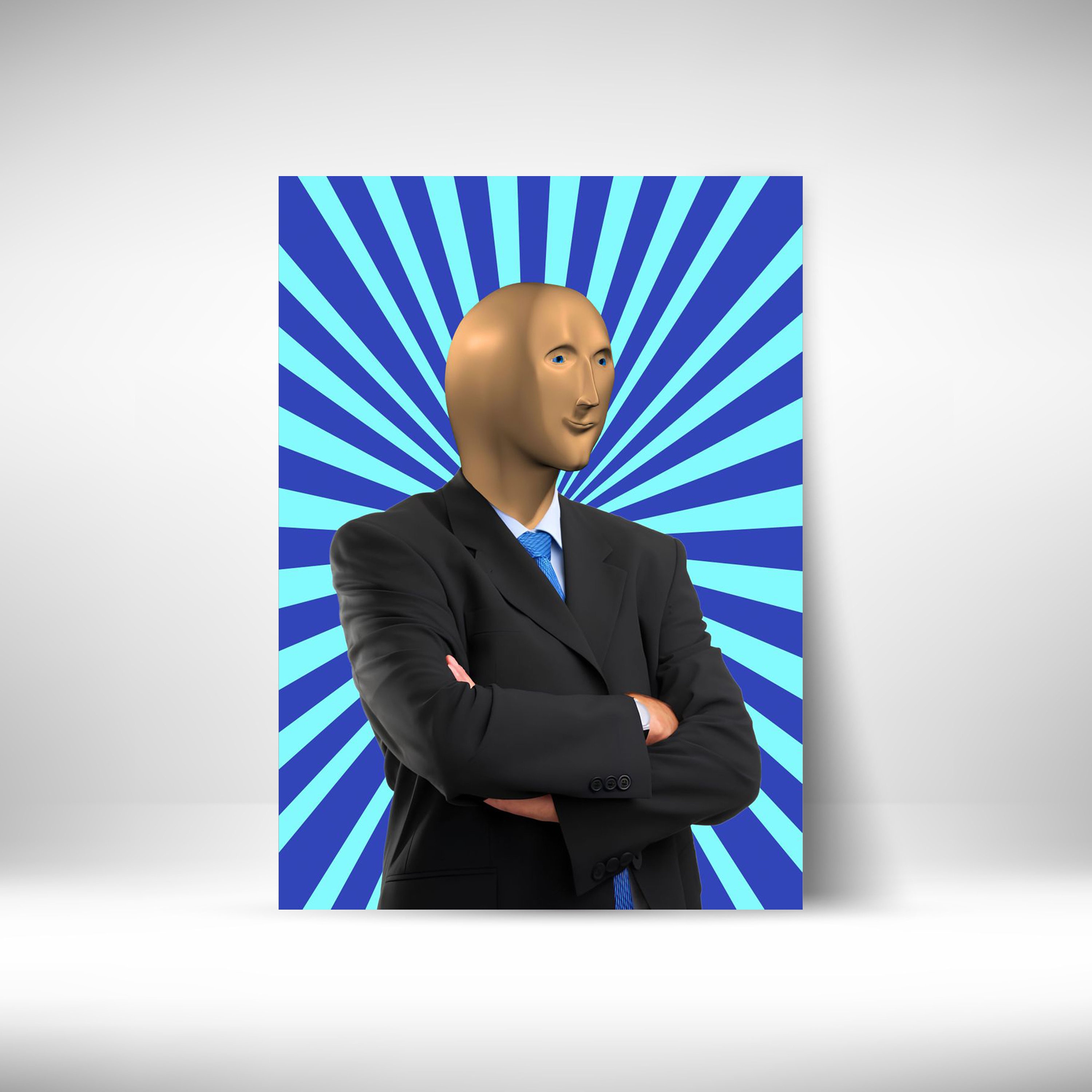 Stonks Guy Meme Funny Memes Poster Funny Memes Funny Present Meme Poster Funny Poster Meme Memes ...