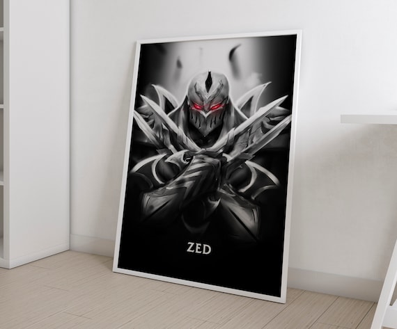 Zed League Of Legends Art