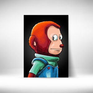Monkey Puppet Meme Poster Funny Memes Funny Present Meme Poster Funny ...