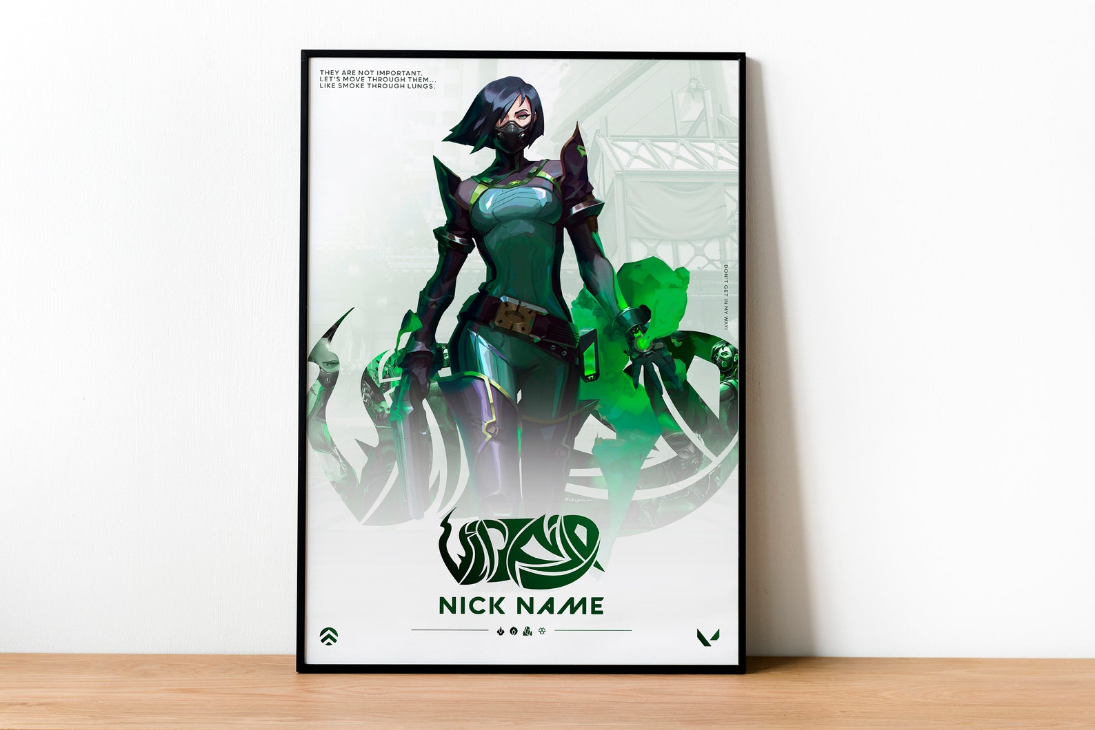 Viper Valorant Valorant Poster Gaming Poster Gamer Room Decor Gamer ...