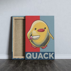 Quack Quack Meme Funny Memes Poster Funny Memes Funny Present Meme ...