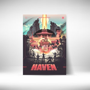 Haven Valorant Haven Valorant Map Valorant Poster Valorant Map Poster ...