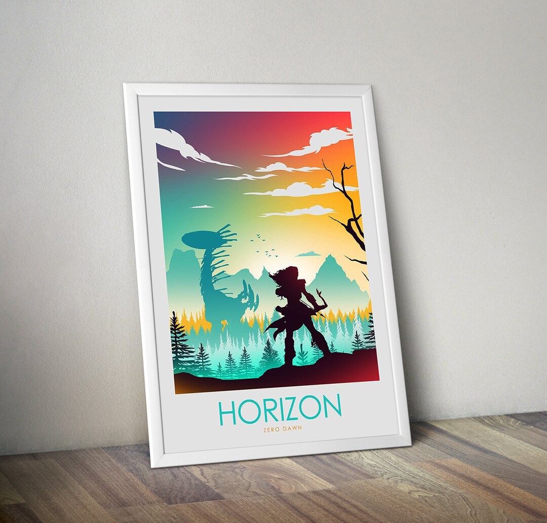 Horizon Game Art Horizon Zero Dawn Gaming Poster Gamer Room Decor Gift ...