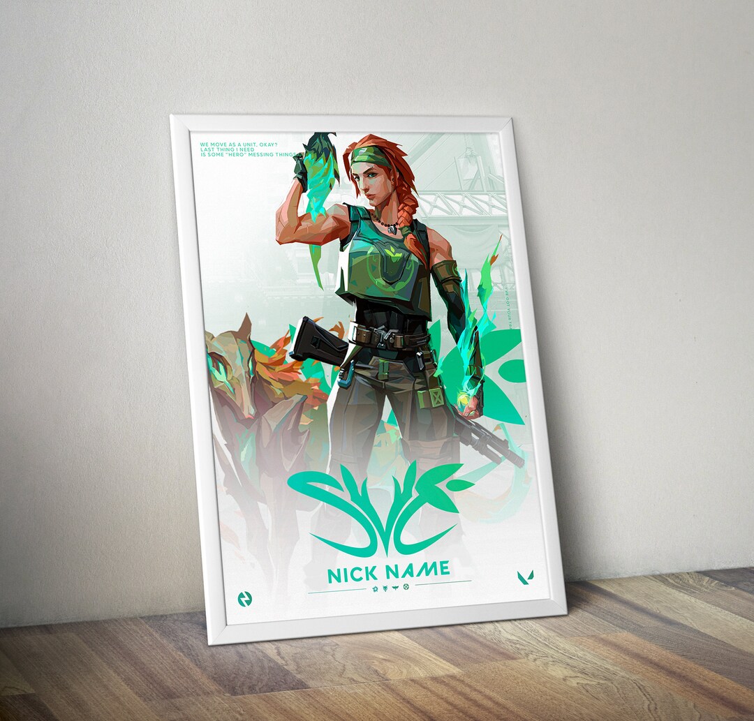 Skye Valorant Valorant Poster Gaming Poster Gamer Room Decor Gamer Gift ...