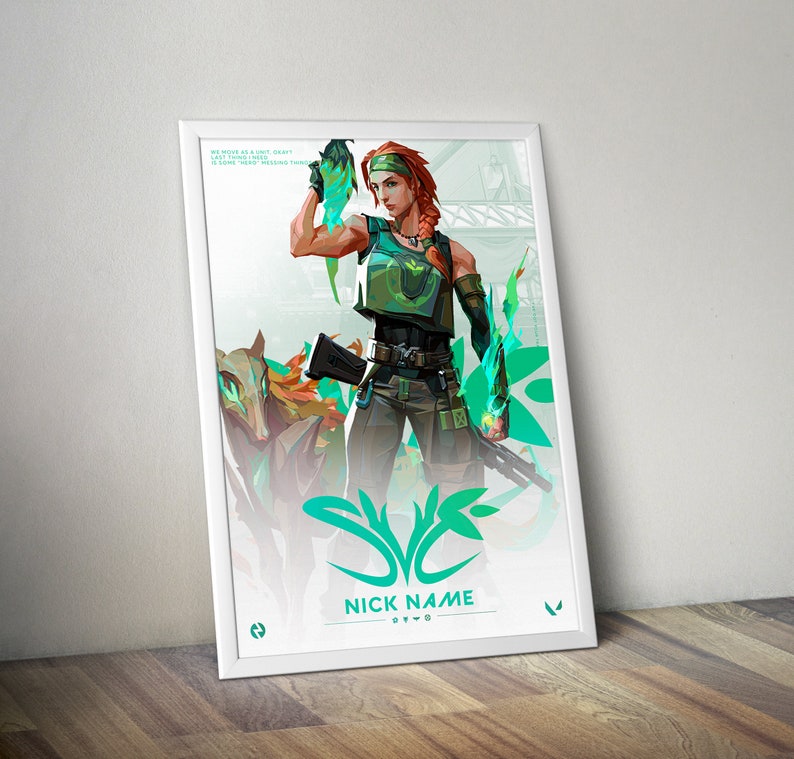 Skye Valorant Valorant Poster Gaming Poster Gamer Room Decor - Etsy Canada