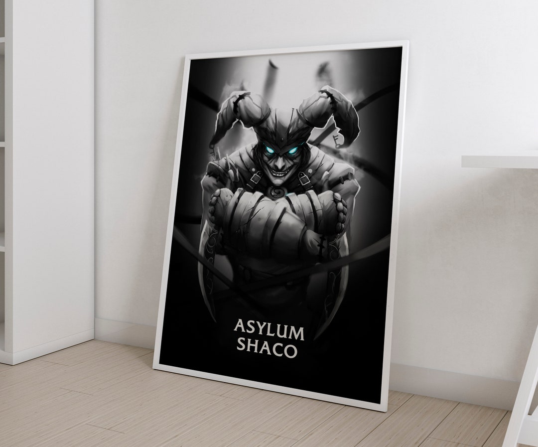 Asylum Shaco League of Legends League of Legends Poster the Demon ...