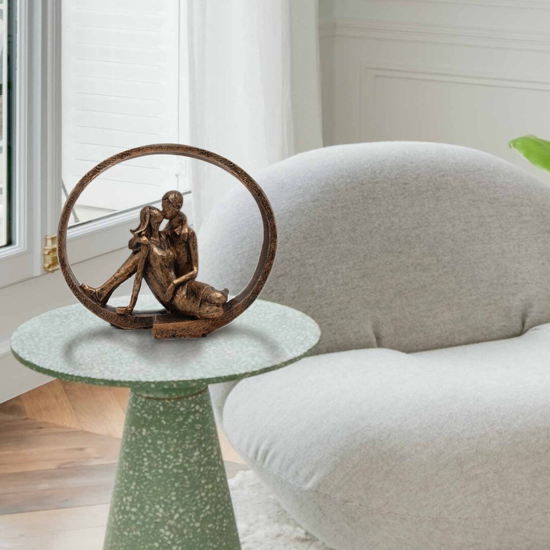 Intertwined Lovers Sculpture Living Room Decorative Etsy