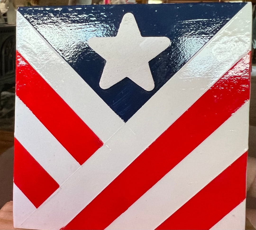 Mailbox Quilt Flag (4” Wooden Shelf/mail Post Quilt) - Etsy