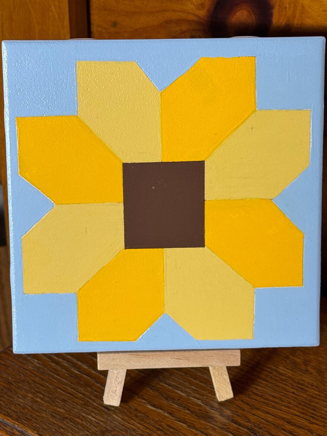 Shelf Quilt (6 Inch Ceramic Tile) “black Eye Susan” - Etsy