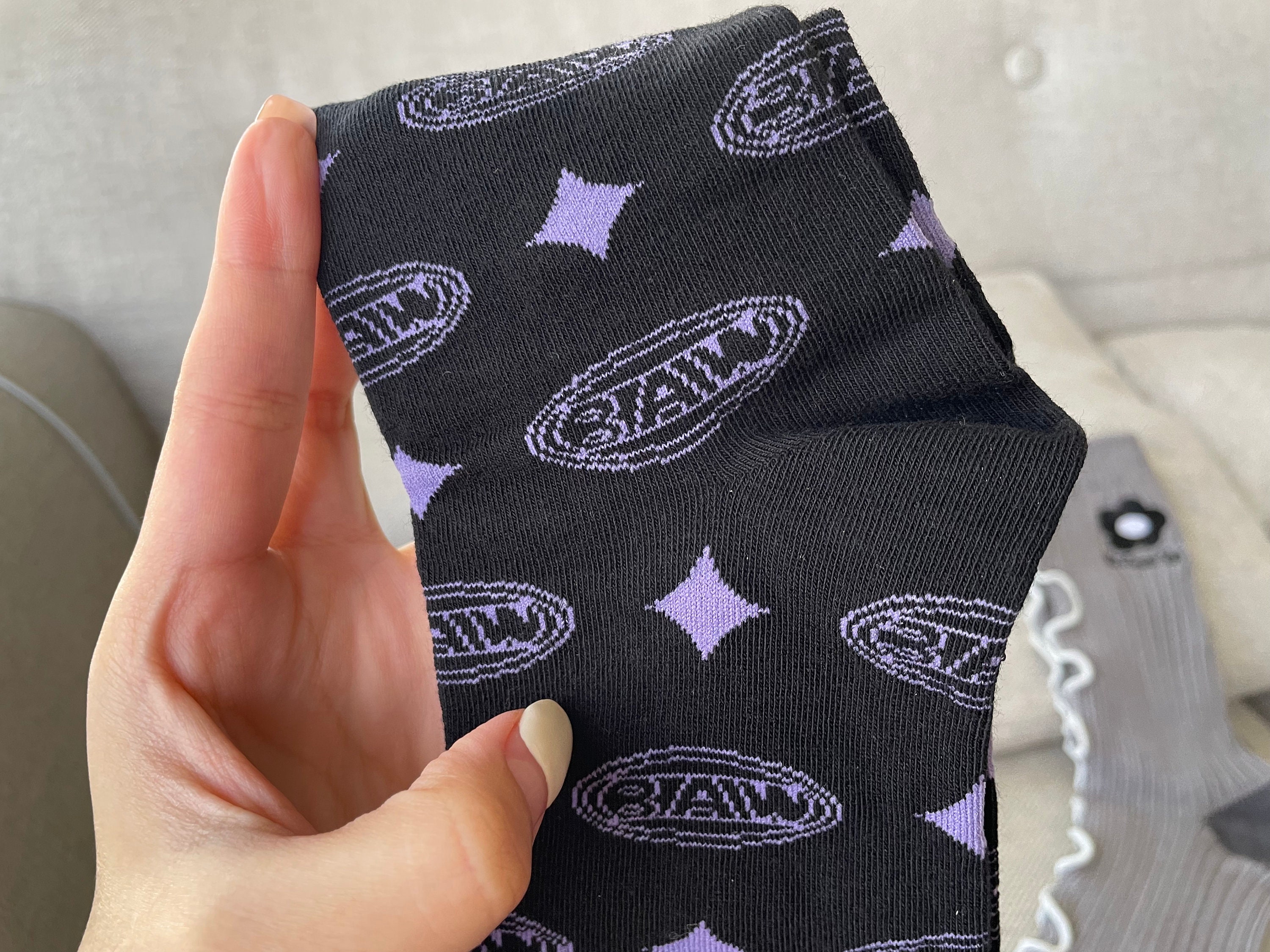 Y2k Socks, Stars & Celestial Socksartistic Floral Socks Retro Socks ...