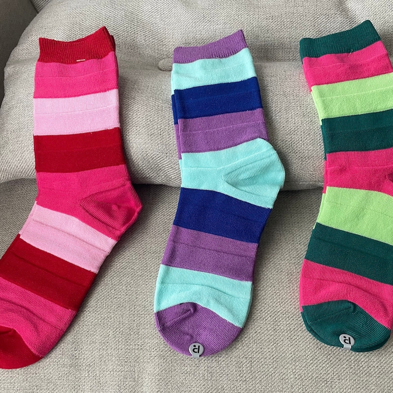 Rainbow Socks - Etsy