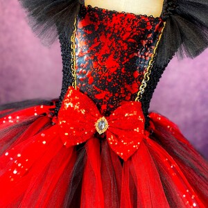 Vampire Count Halloween Costume Party Pageant Dance Recital Hilow Dress ...