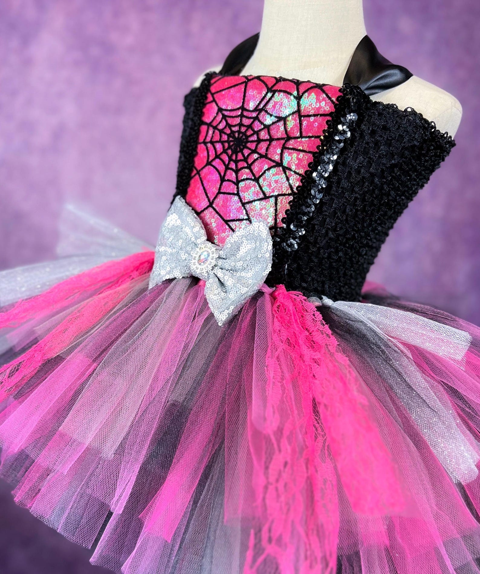 Spider Princess Spooky Halloween Costume Party Pageant Dance Recital ...