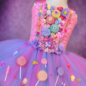 Pink Candy Queen Princess Candyland Sweets Costume Onederful Two Sweet ...
