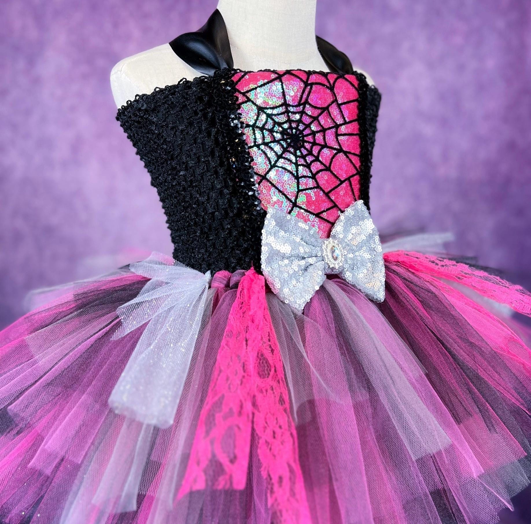 Spider Princess Spooky Halloween Costume Party Pageant Dance Recital ...