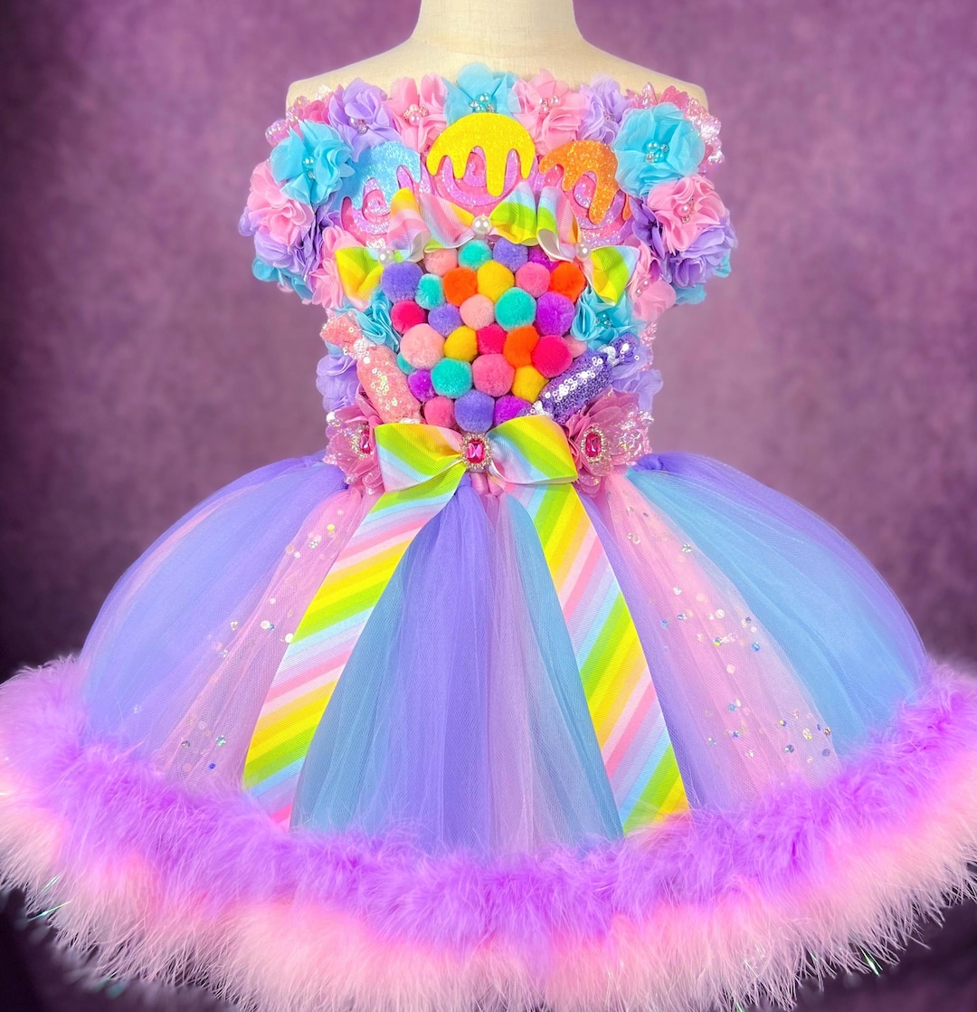 Candy Queen Princess Candyland Sweets Costume Onederful Two Sweet ...
