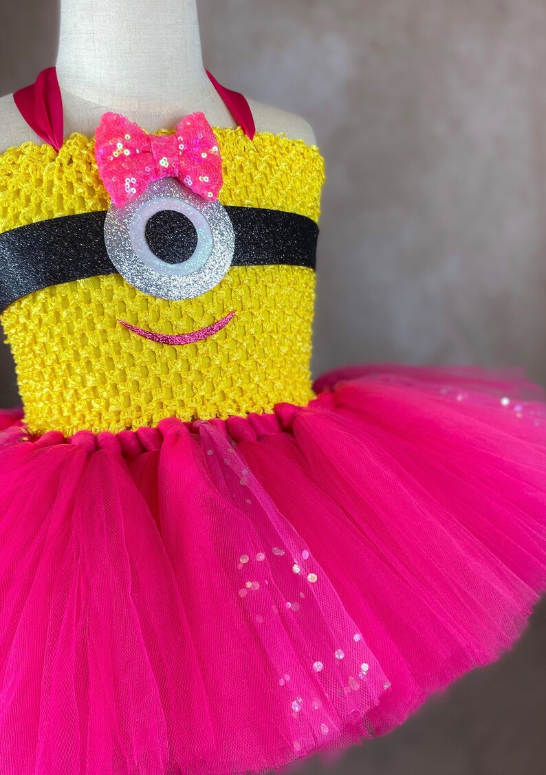 Pink Minion Despicable Me Villain Assistant Halloween Costume Party ...