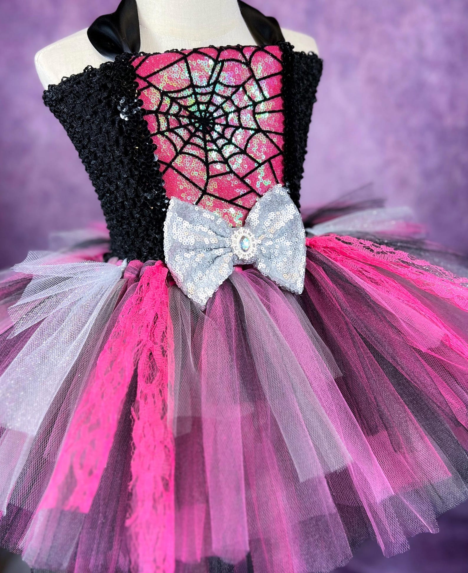 Spider Princess Spooky Halloween Costume Party Pageant Dance Recital ...