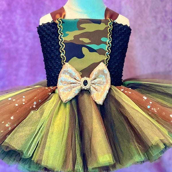 Camo Tutu - Etsy