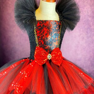 Vampire Count Halloween Costume Party Pageant Dance Recital Hilow Dress ...