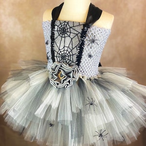 Spider Princess Spooky Halloween Costume Party Pageant Spiderweb Dress ...