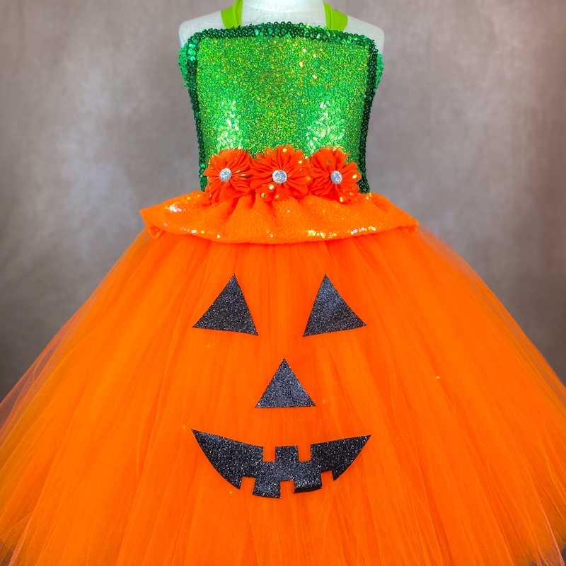 Halloween Pumpkin Dress - Etsy