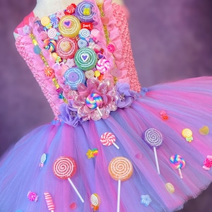 Pink Candy Queen Princess Candyland Sweets Costume Onederful Two Sweet ...