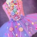 Pink Candy Queen Princess Candyland Sweets Costume Onederful Two Sweet ...