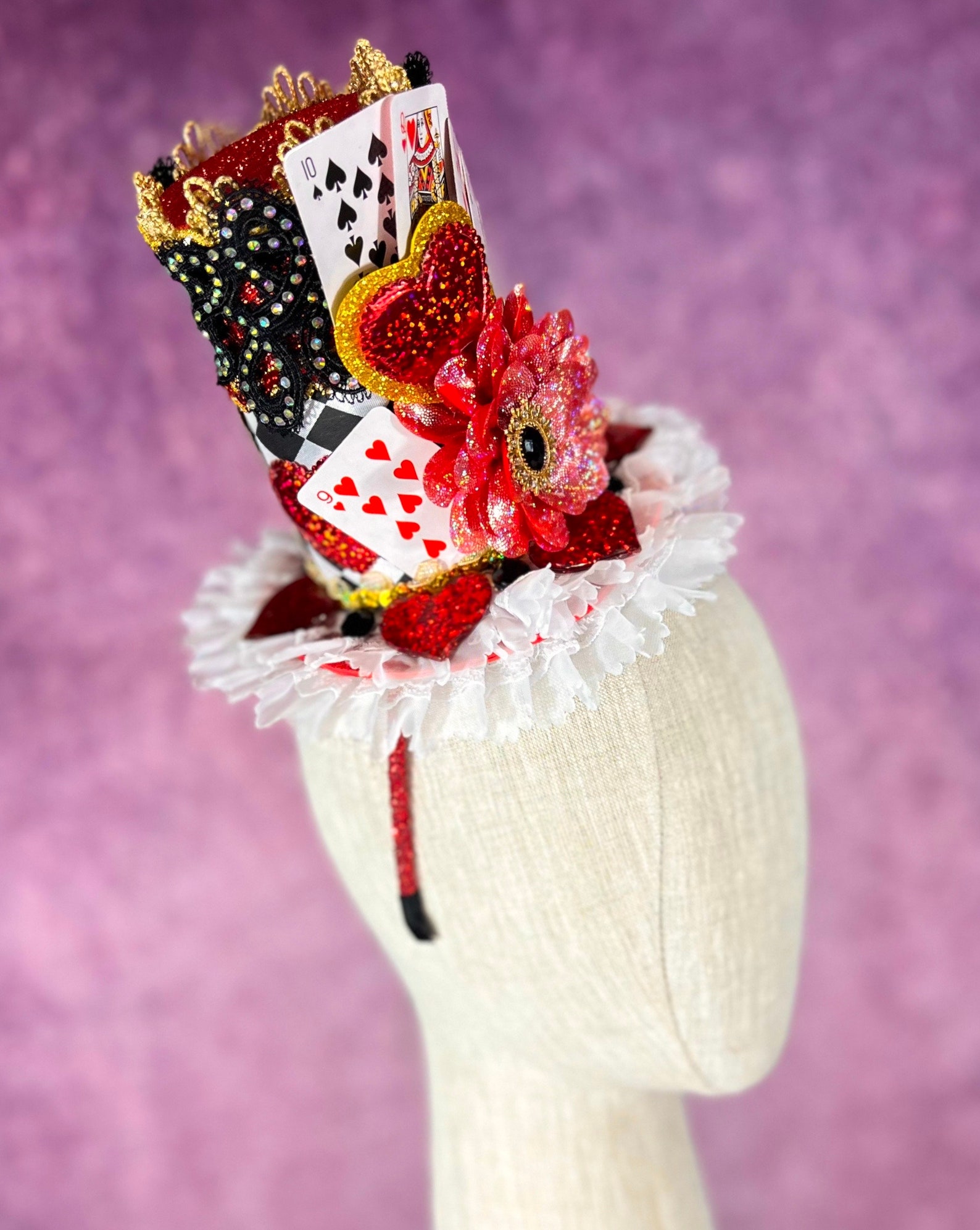 Queen of Hearts Playing Cards Princess Pageant Party Dance Recital ...