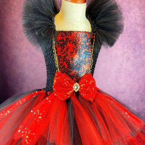 Vampire Count Halloween Costume Party Pageant Dance Recital Hilow Dress ...