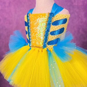 Flounder Little Mermaid Dance Recital Halloween Party Costume Saltwater ...