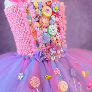 Pink Candy Queen Princess Candyland Sweets Costume Onederful Two Sweet ...