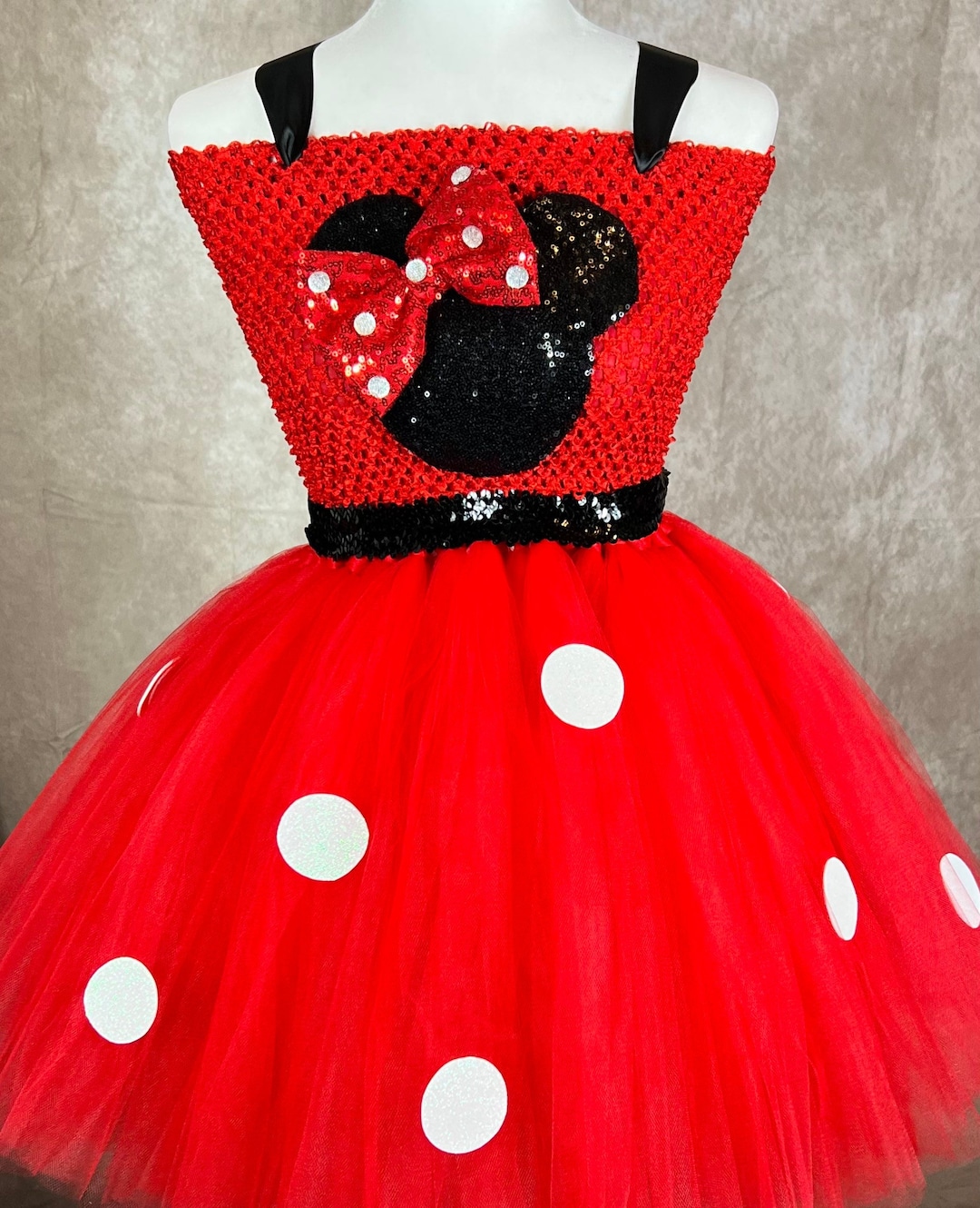 Minnie Mouse Dress adult - Etsy