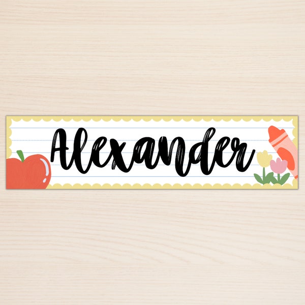 Printable Office Door Name Plate - Etsy