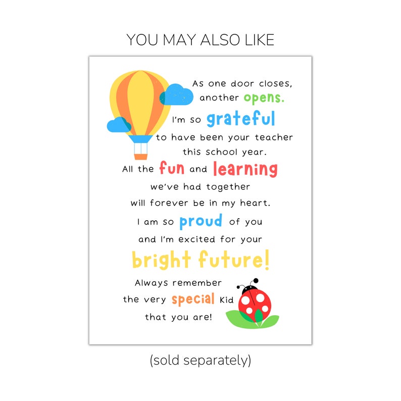 Carta del primer día de clases del maestro, tarjeta de bienvenida ...