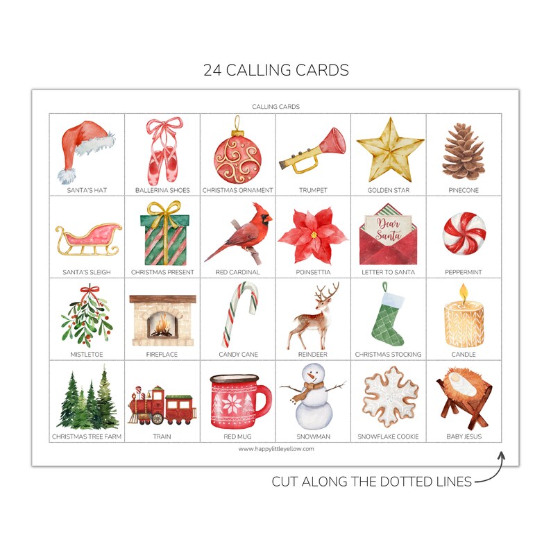 Christmas Bingo Printable, Classroom Christmas Games, Family Game Night ...
