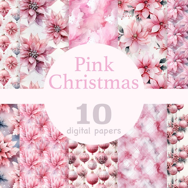 Pink Christmas - Etsy