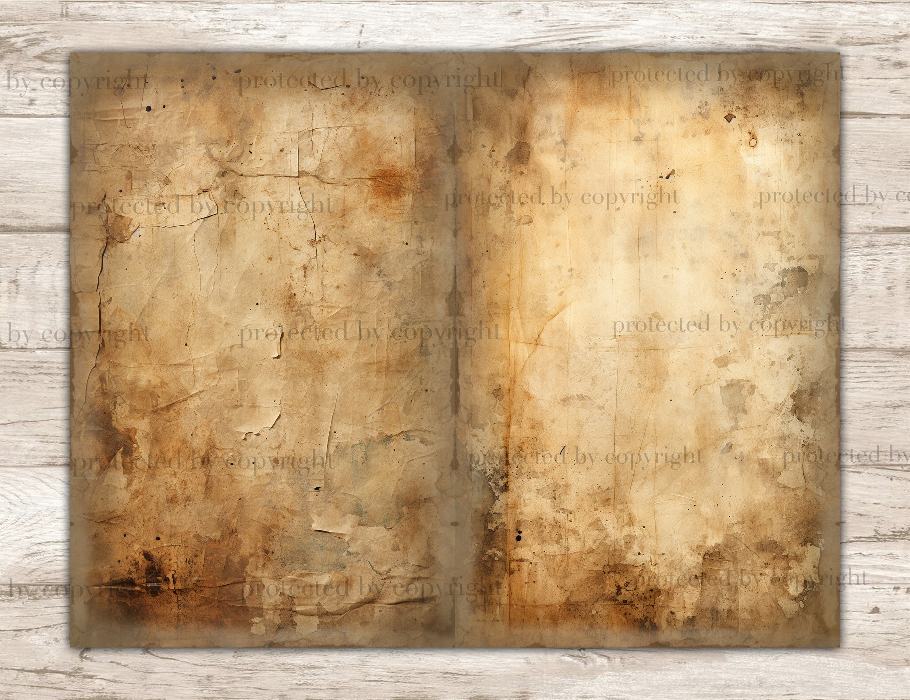 Old Paper Junk Journal Pages Vintage Sepia Textures Vintage - Etsy