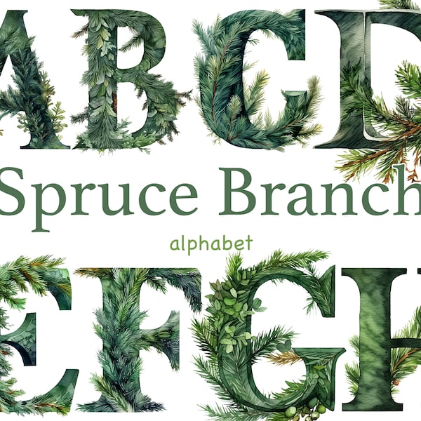Tree Branch Letters - Etsy