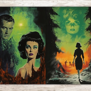 Horror Junk Journal Pages, Creepy Digital Download, Creepy Junk Journal ...