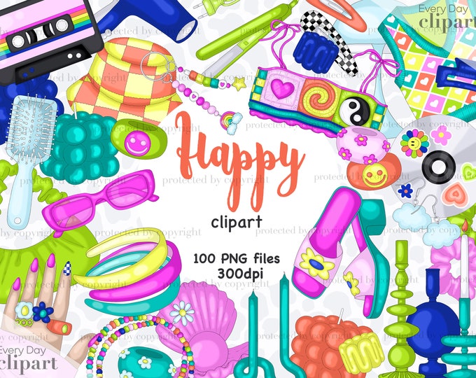 LAVA LAMP CLIPART - Hippie Retro 90s Clipart Icons - Etsy Canada