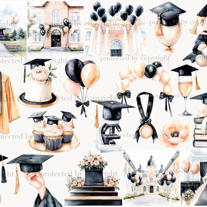 Graduation Clipart PNG, Graduate Scene and Diploma, High School and ...