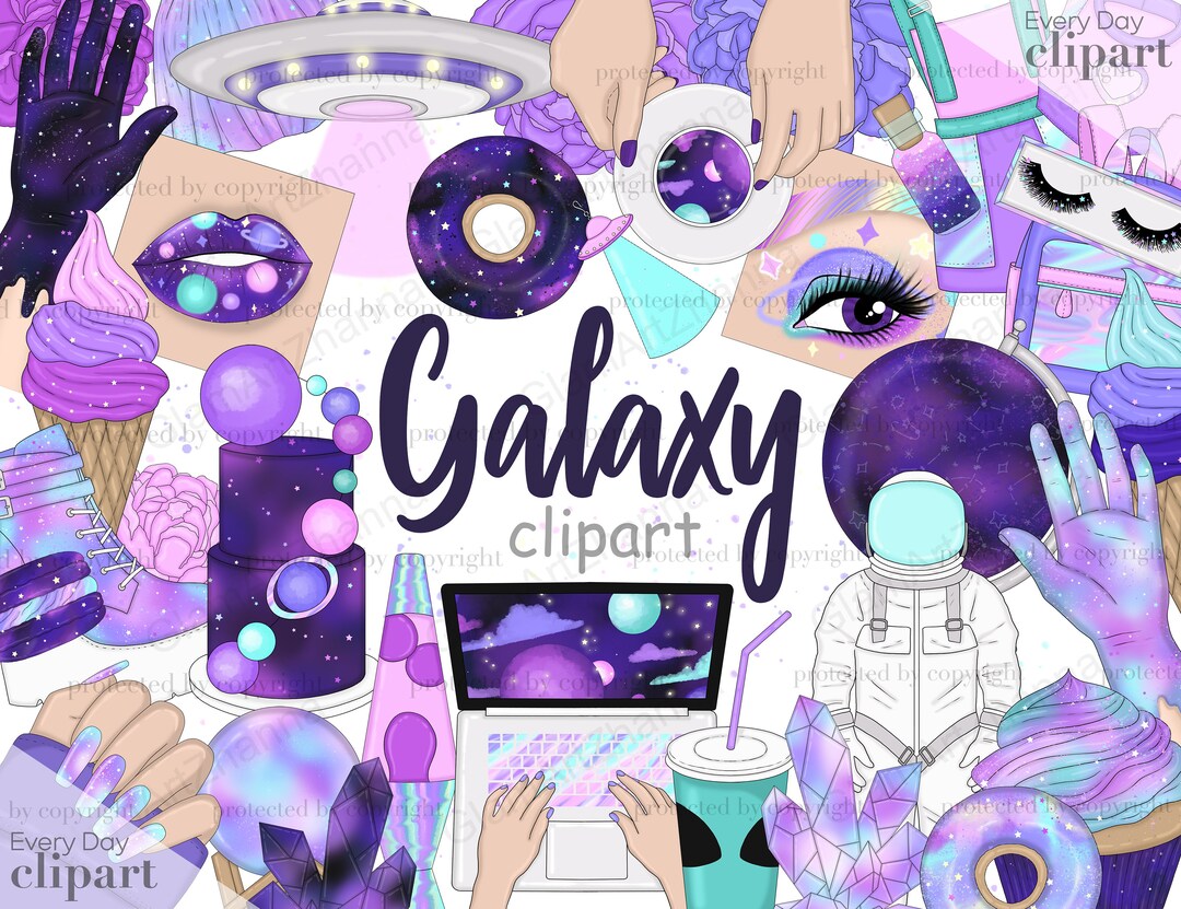 UFO Clipart, Space Clipart, Cosmic Clipart, Astronaut Clipart, Aliens ...