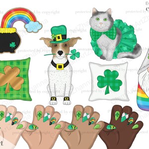 St. Patrick's Day Clipart, St Patrick's Day Design, St. Patrick's Day ...