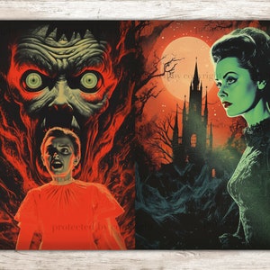 Horror Junk Journal Pages, Creepy Digital Download, Creepy Junk Journal ...