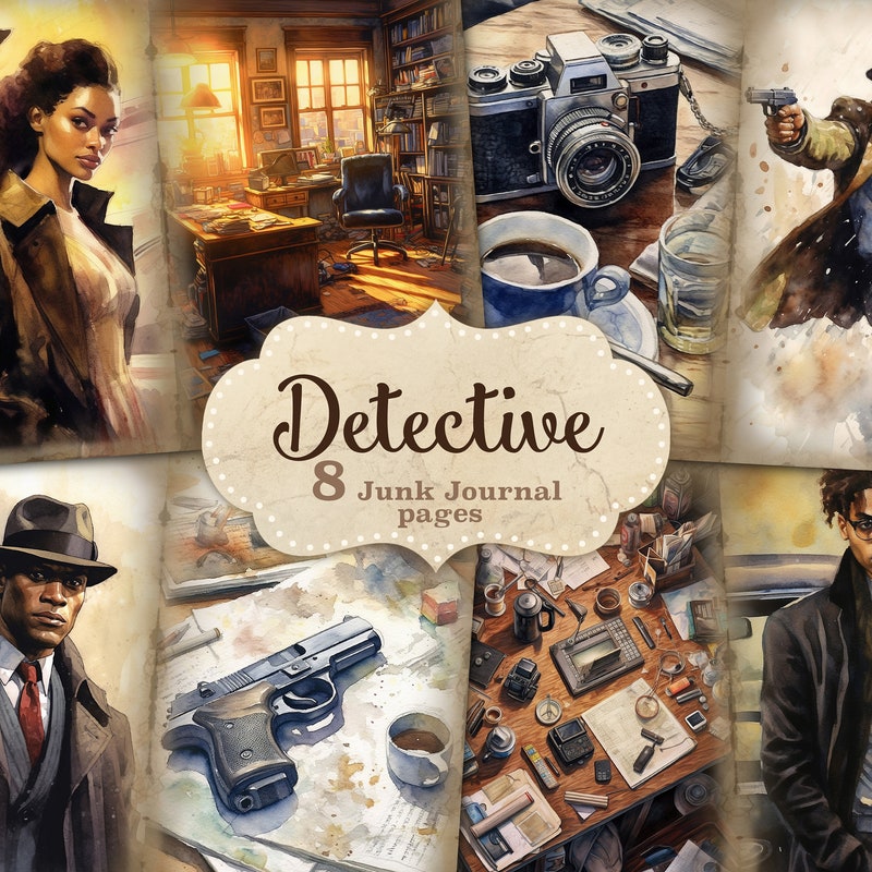 Detective - Etsy