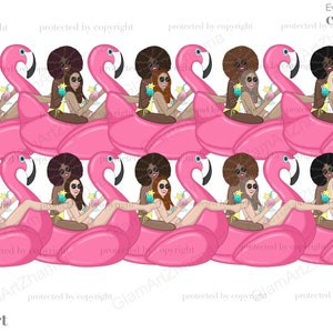 Pool Woman Clipart, Swimming Pool Clipart, Pool Party Girl Clipart ...