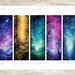 Night Forest Bookmarks, Printable Bookmarks for Women, Print and Cut ...