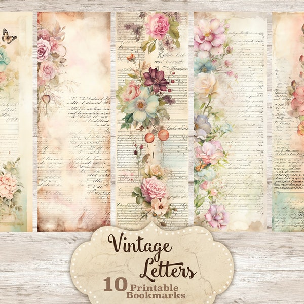 Shabby Chic Letters - Etsy